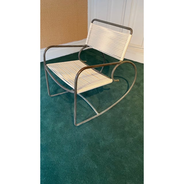 1960s Brown Jordan Bronze Rocker | Chairish