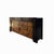 Black Yellow Scenery Graphic Sideboard Buffet Console Table Cabinet ...