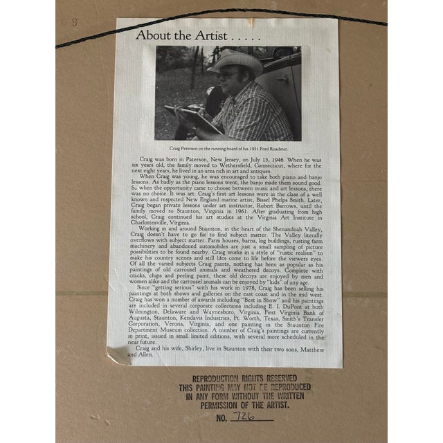 Canvasback Duck Watercolor Landscape by American Artist Craig Peterson ...