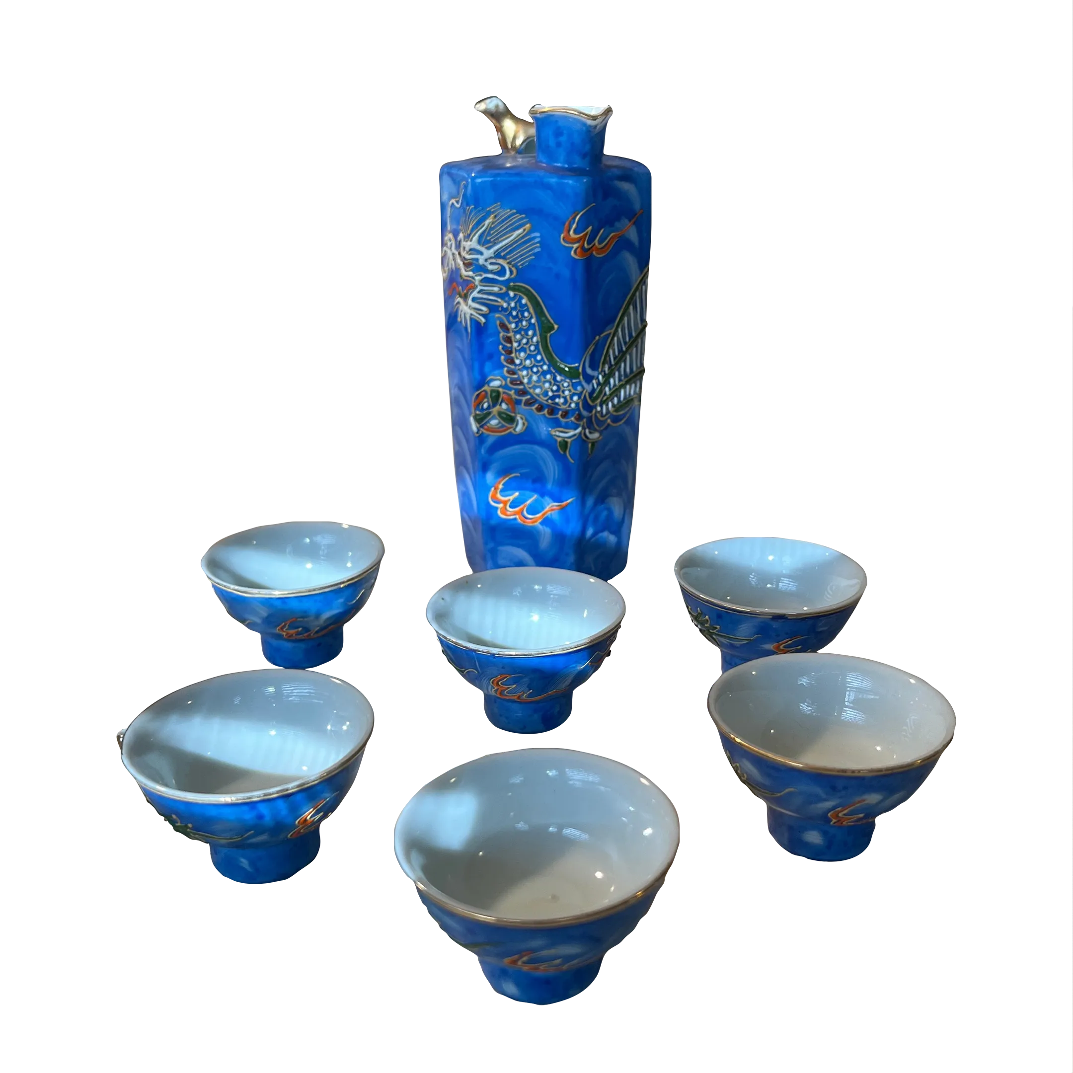 antique sake sets