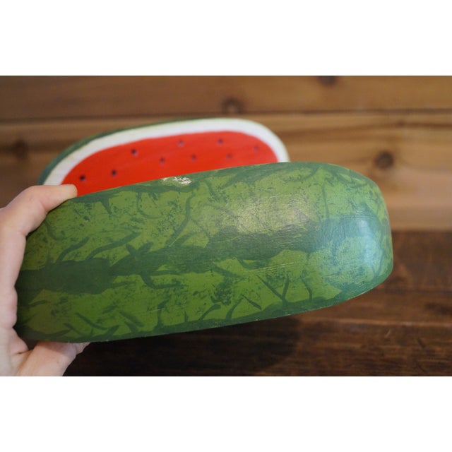 1980s Folk Art Watermelon Sculpture Attributed to Felipe Archuleta ...