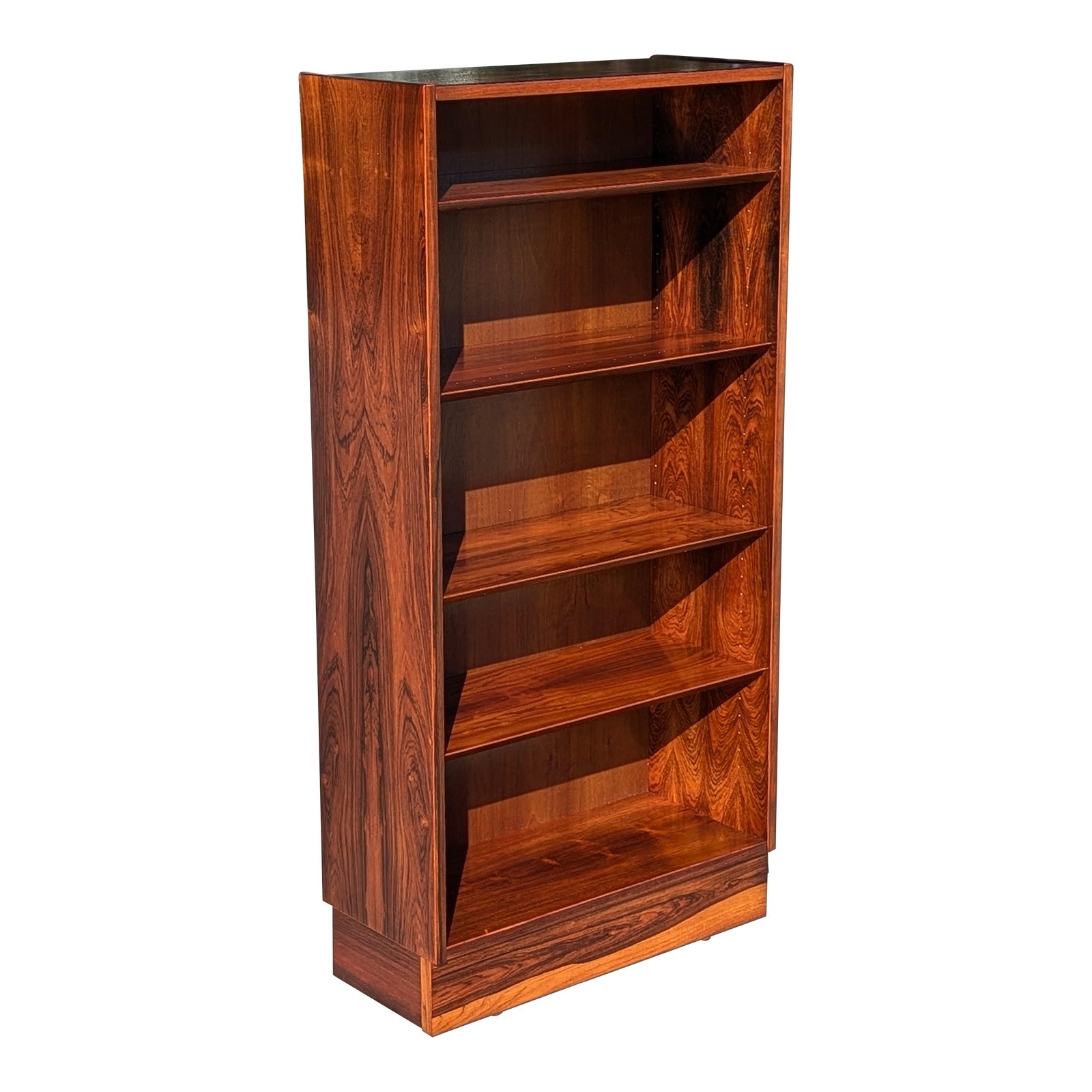 1960s Poul Hundevad Rosewood Bookcase | Chairish