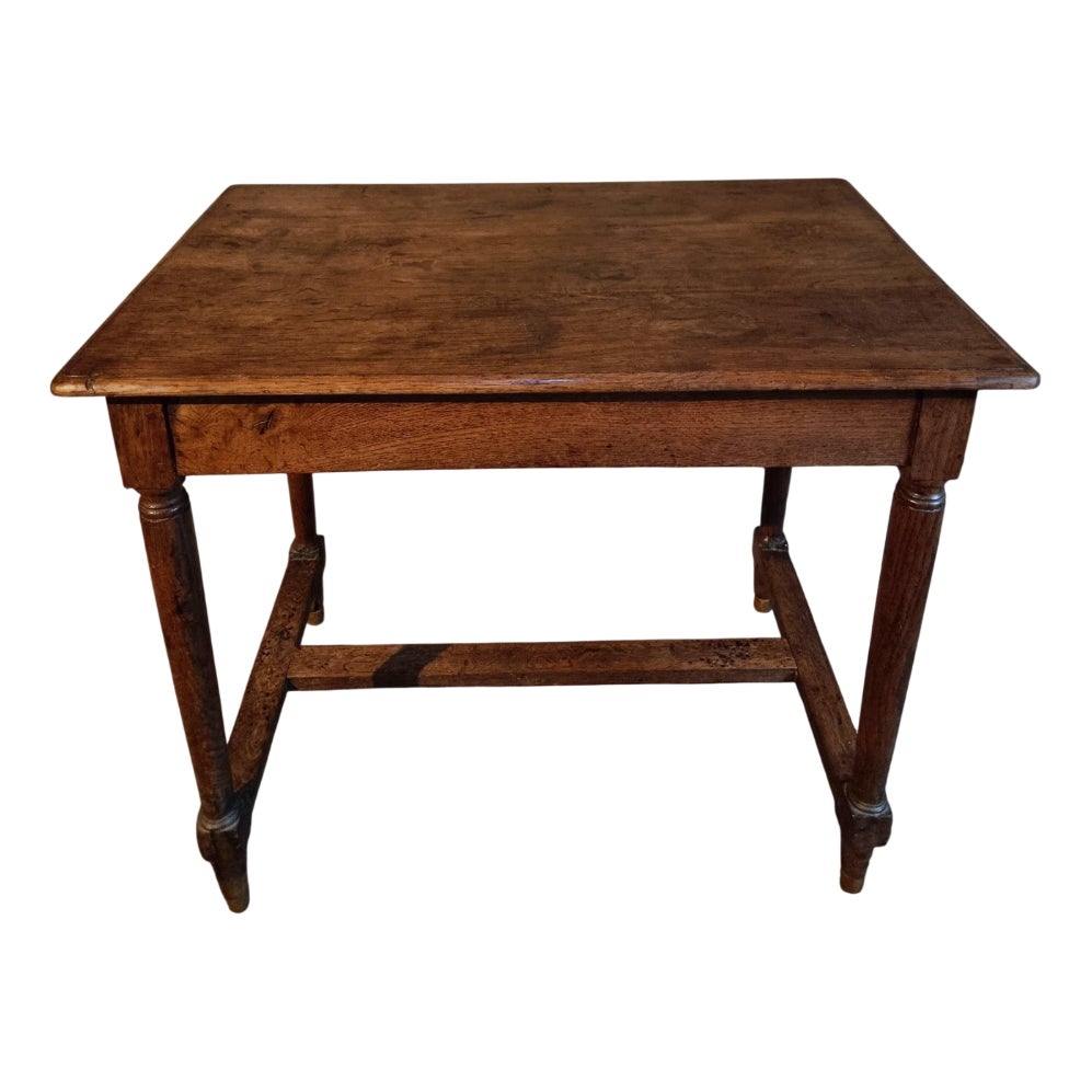 Antique French Oak Table, Early 19th Century | Chairish