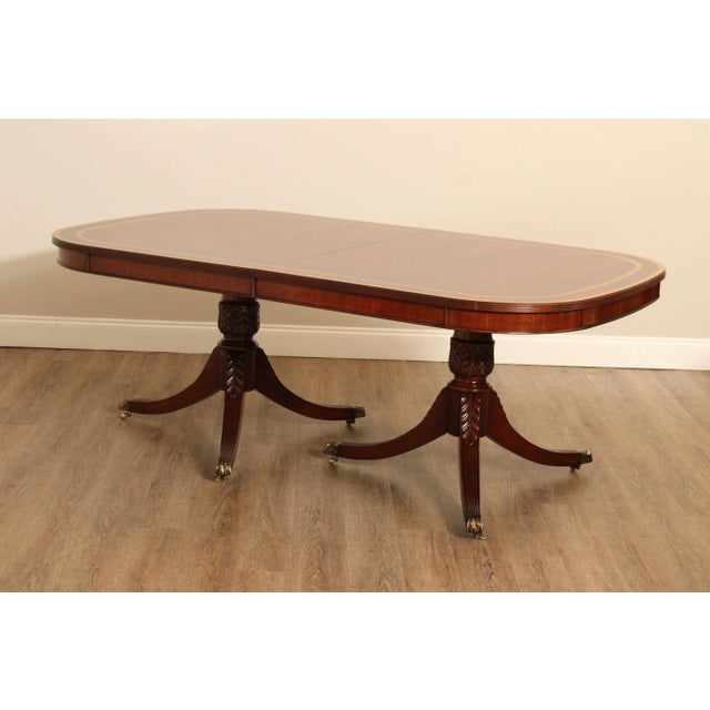 Early 21st Century Millender English Regency Style Mahogany Double ...