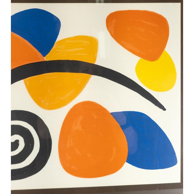 Mid-Century Modern Alexander Calder Lithograph Print From "Derriere Le ...