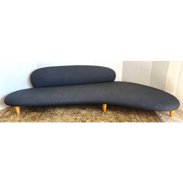 Vitra Noguchi Free Form Sofa and Ottoman | Chairish