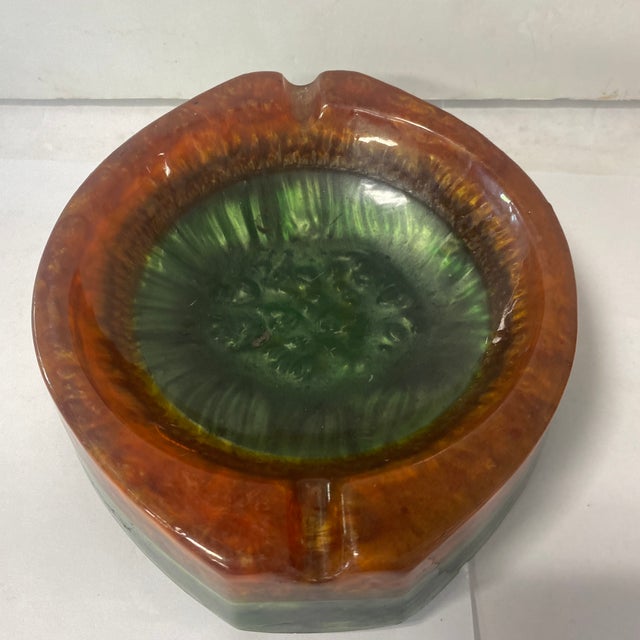 1940s Bakelite Ashtray in Two Tone Colors | Chairish