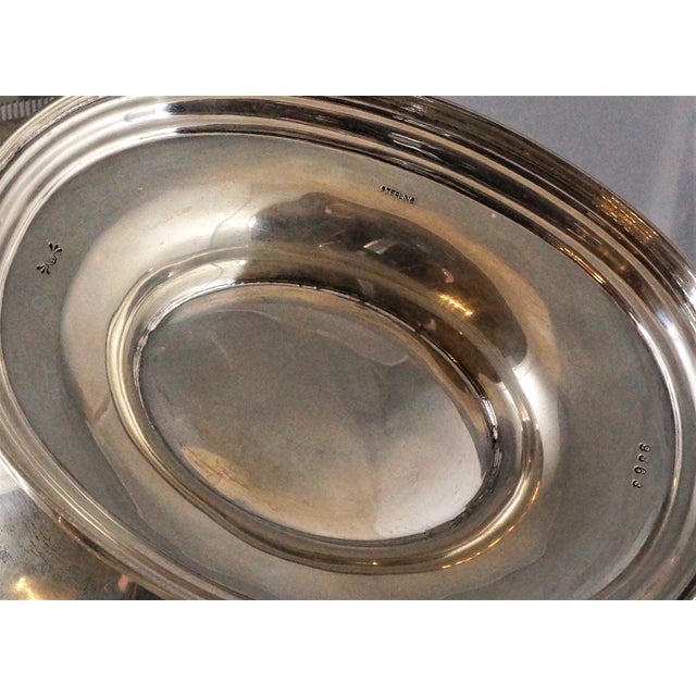 Circa 1915 Frank Whiting Sterling Silver Basket | Chairish