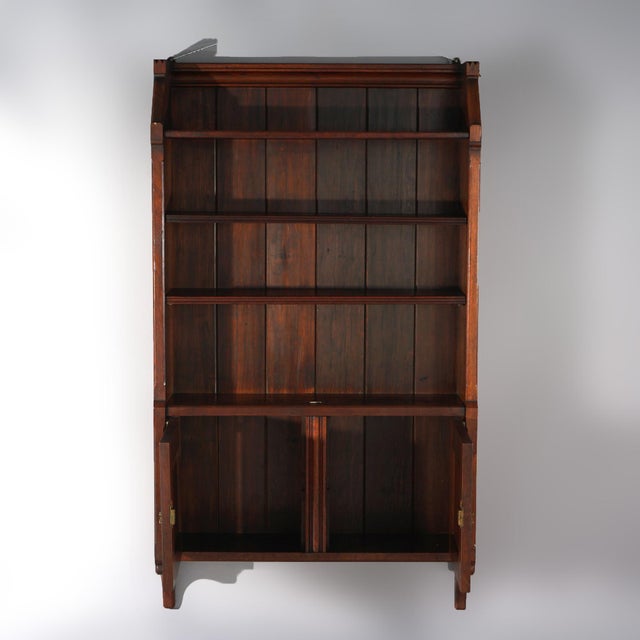 Antique Kimble & Cabus Aesthetic Walnut Hanging Bookcase Circa 1890 ...
