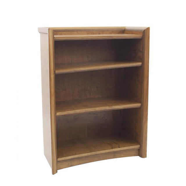 American Mid-Century Maple Bookcases - a Pair | Chairish