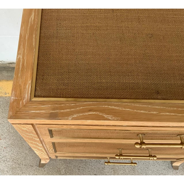 Villa & House Modern Cerused Oak Paulina Side Table | Chairish