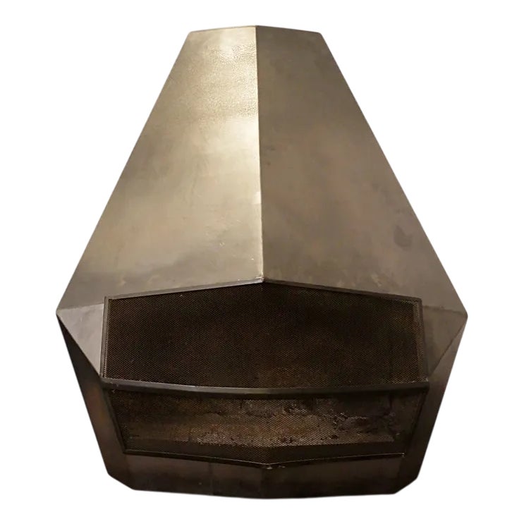 Wall-Mounted Fireplace from Don Bar, 1970s | Chairish