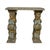 Vintage Cast Stone Winged Griffin Console Table | Chairish