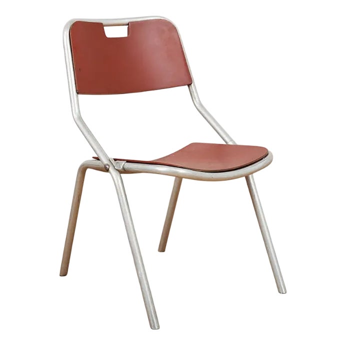 Model B 203 Chair in Aluminum Tubular Frame by Gastone Rinaldi for Rima ...