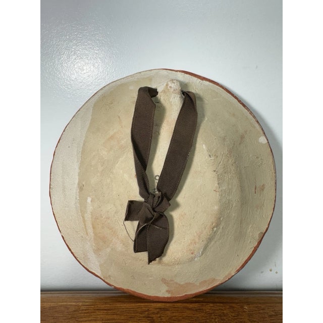 Vintage Hand Painted Mexican Folk Art Plate Hecho en Mexico Floral Wall ...