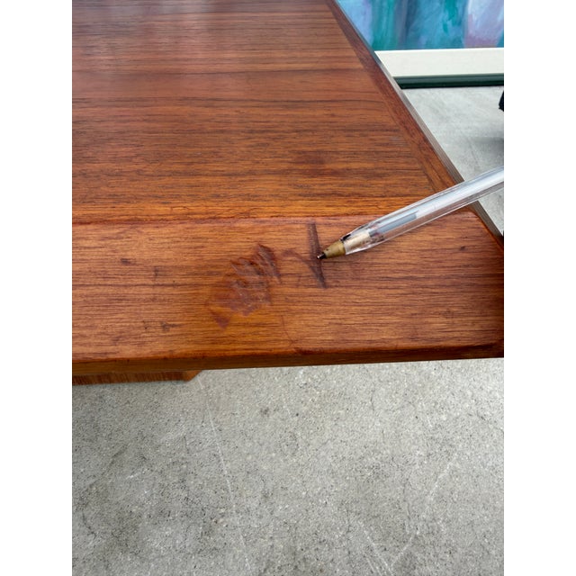 1960's Mid Century Vejle Stole & Møbelfabrik Square Coffee Table | Chairish