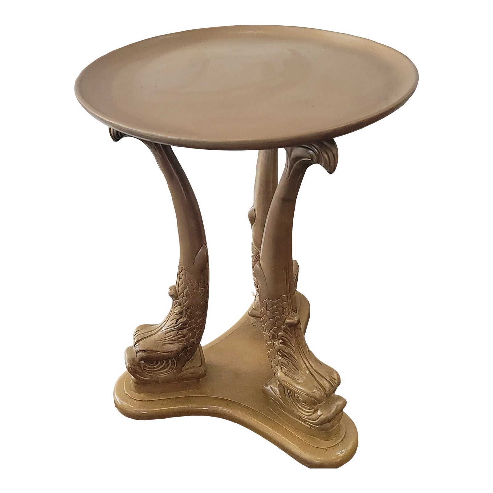 1950s Italian Fish Dolphin Table Mythical | Chairish