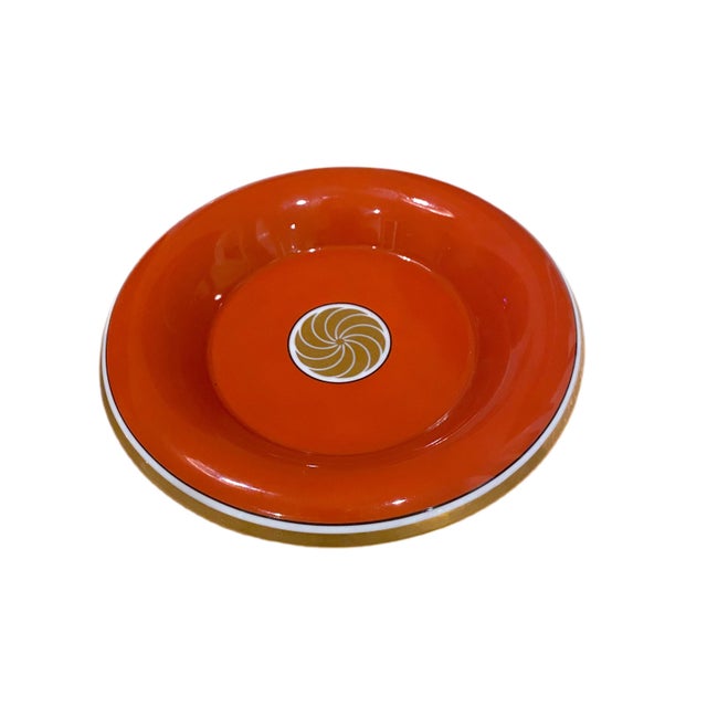 1970’s Floyd Fitz and Floyd “Medallian D’Or” Dessert Plates - a Set of ...