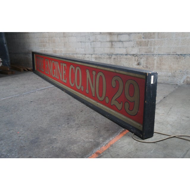 Vintage Mid 20th Century Fire Engine No. 29 Firefighter Advertising ...