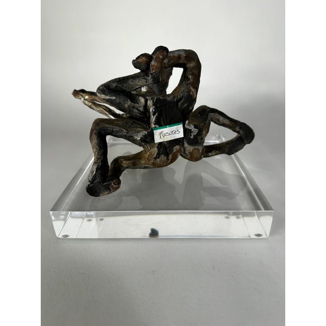 1990s Three Figures Sculpture by Fuentes | Chairish