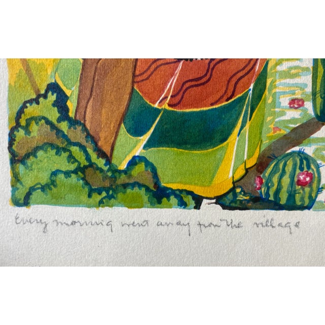 1930s Clifford Thompson South American Figural Painting | Chairish