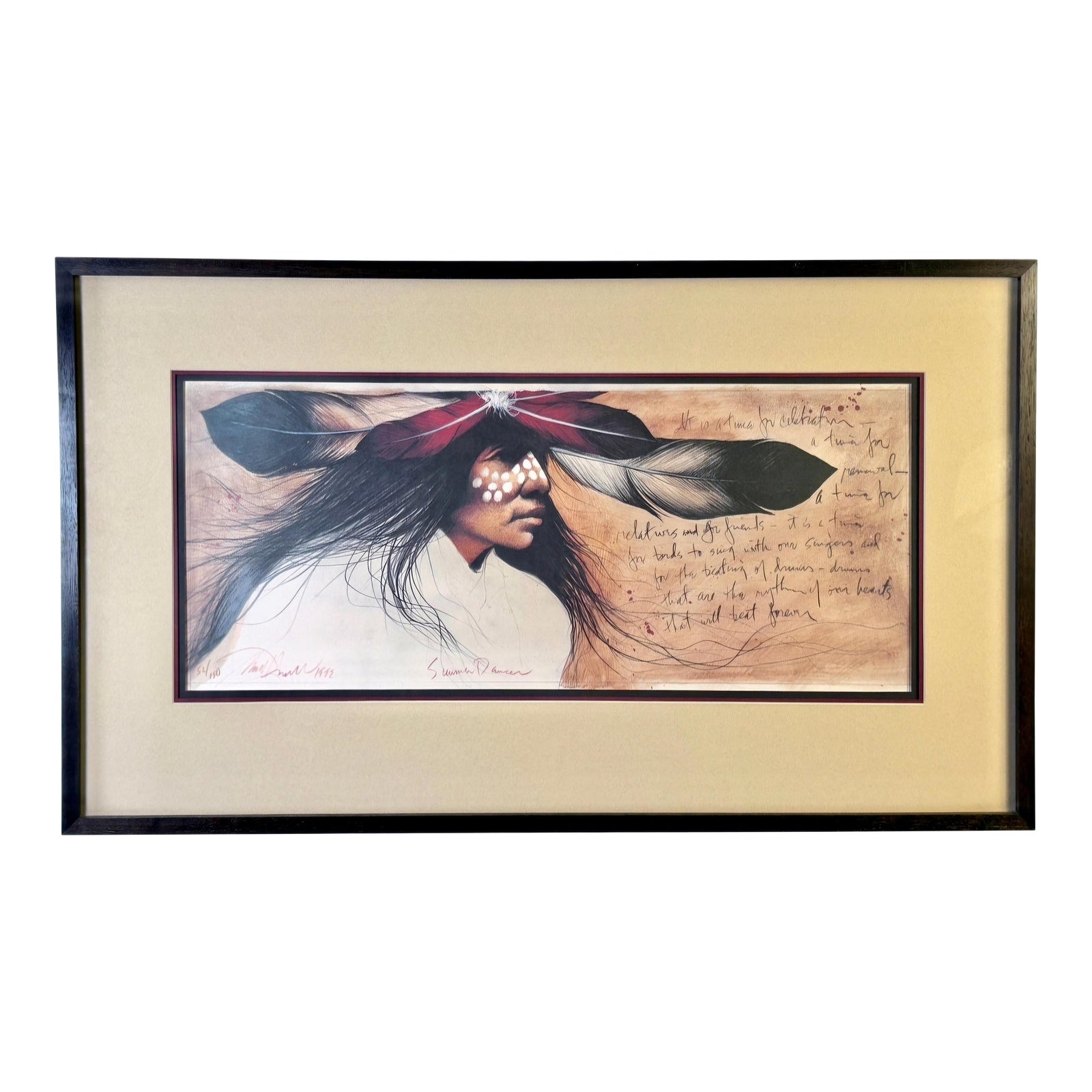 Frank Howell “Summer Dancer” 1992 Limited Edition Print — Signed ...