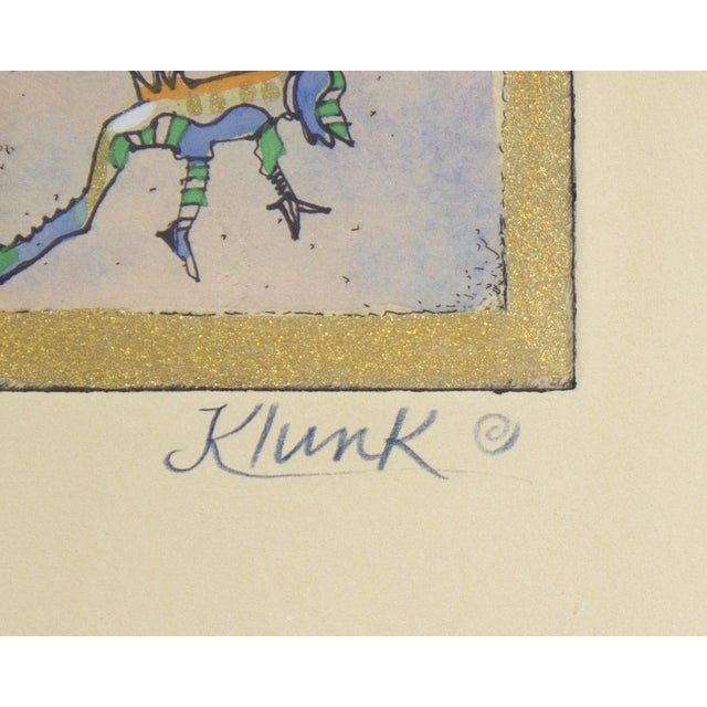 Robert Klunk Signed “Ceremony Ritual” Hand-Colored Artist’s Proof ...