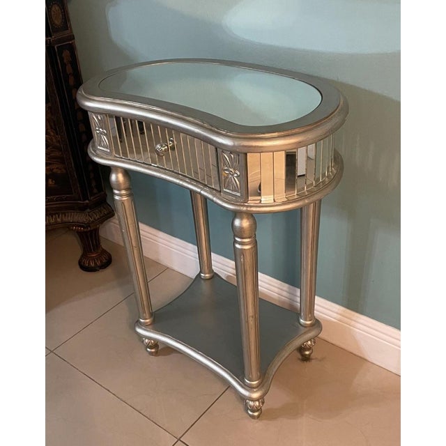 Mirrored Horchow Console Table | Chairish