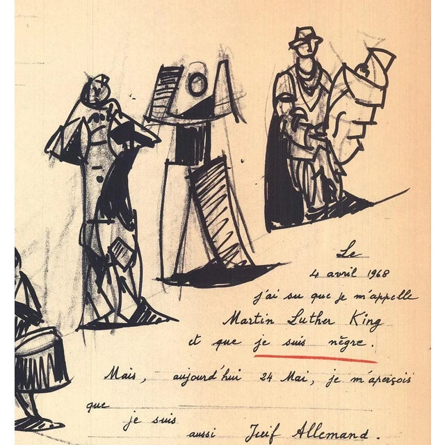 Artist Unknown Student Protest Poster, 1968 | Chairish