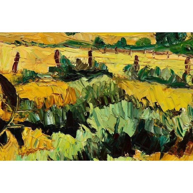 Nancy Coe Mt. Rose Landscape by Nancy Patricia Coe Circa 1968 | Chairish