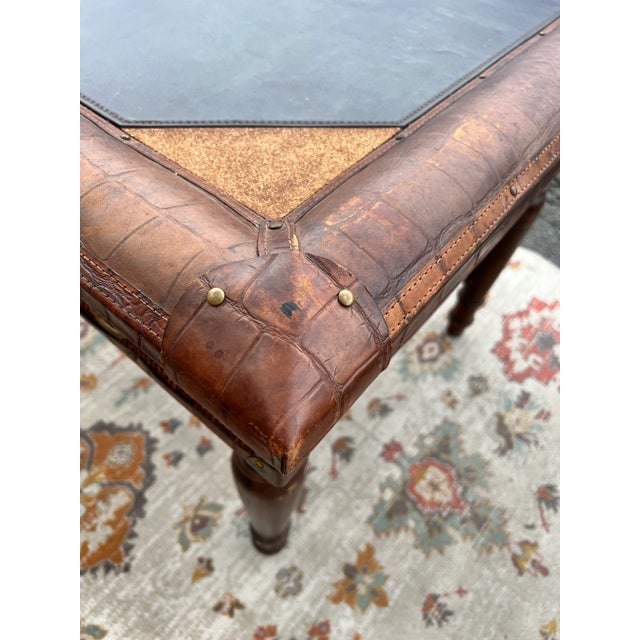 Mid 20th Century Stiles Brothers Collection Rattan &Game Table for ...