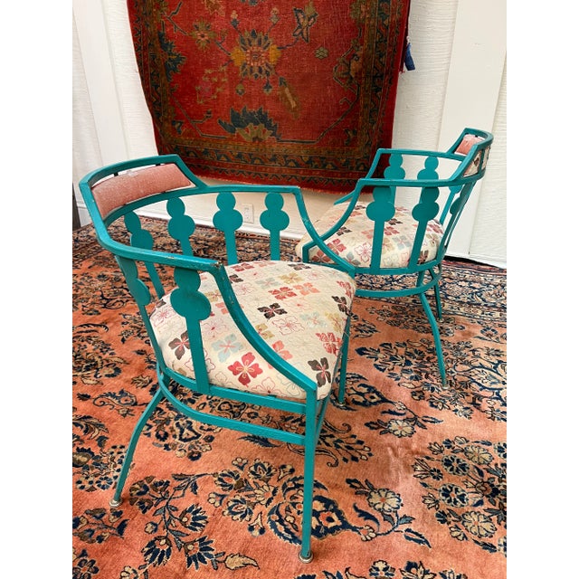 1970s Iron Vintage Garden Chairs | Chairish