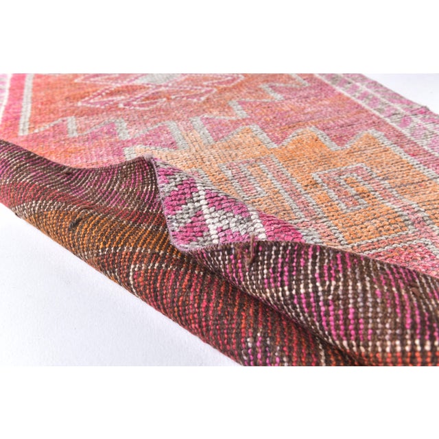 Vintage Runner Rug in Wool | Chairish