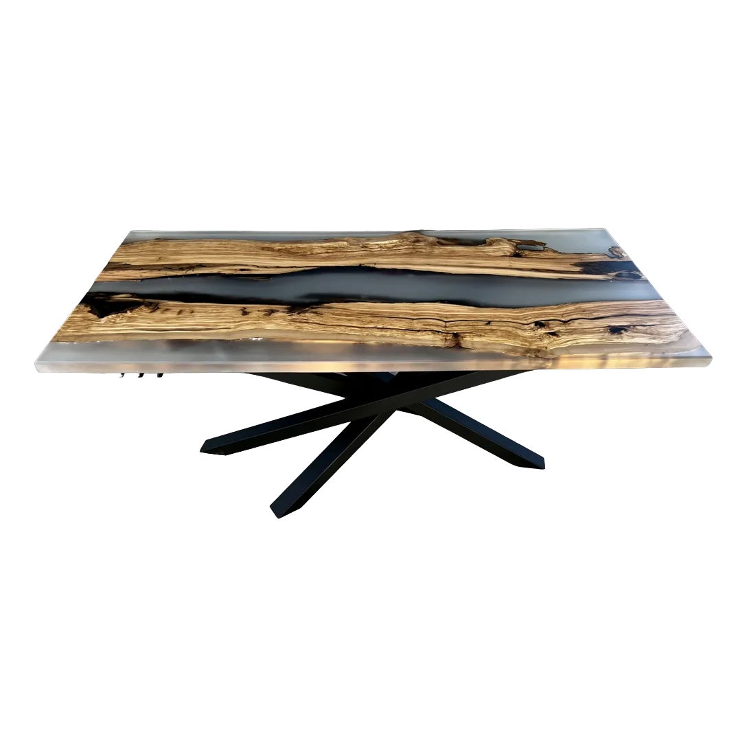 Seta Table in Epoxy Resin by Andrea Toffanin for Hood - Back & Forth ...