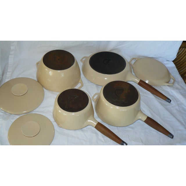 1960s Mid-Century Danish Michael Lax for Copco Enamel-Coated Cast Iron ...