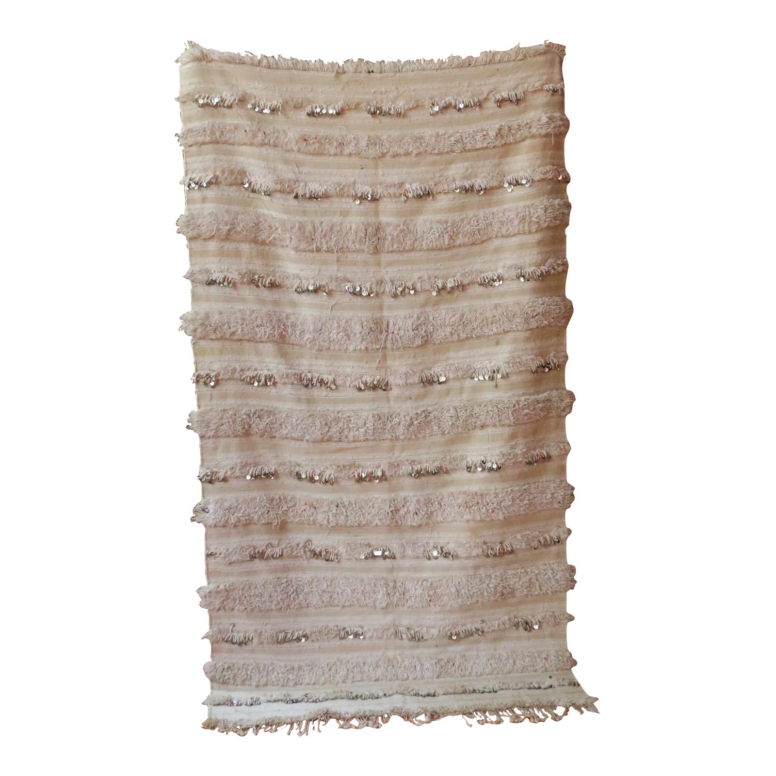 Vintage Moroccan Throw Blanket | Chairish