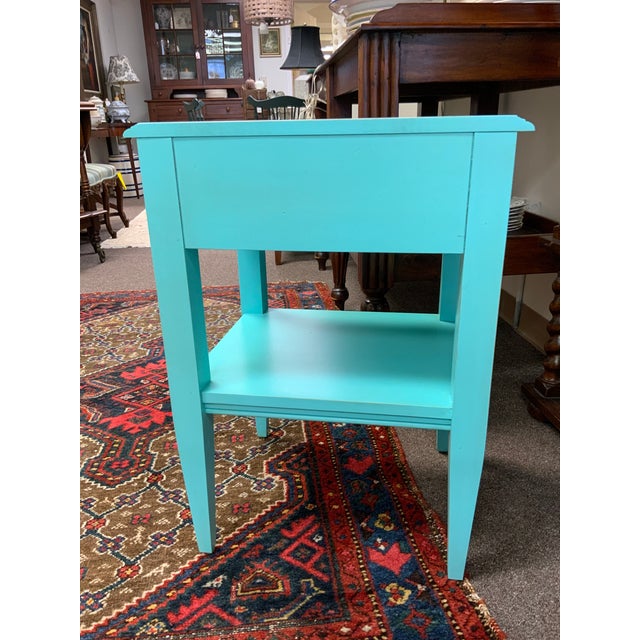 21st Century Ethan Allen Side Table | Chairish