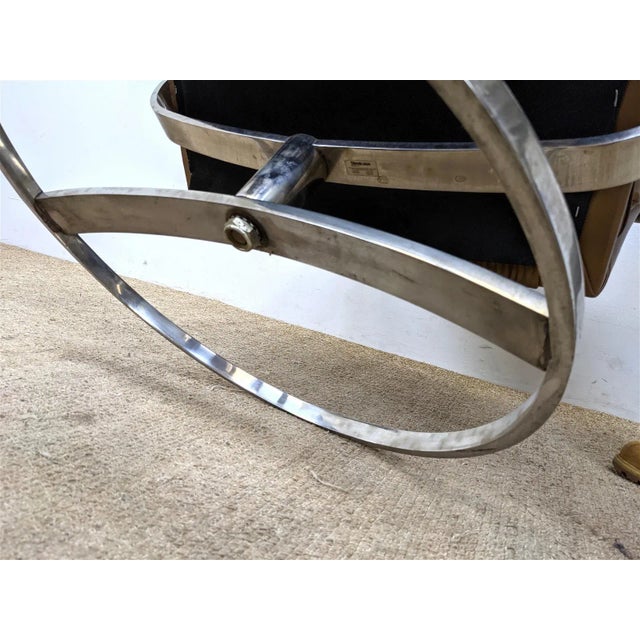 Late 20th Century Gardner Leaver Steelcase Lounge Chair | Chairish