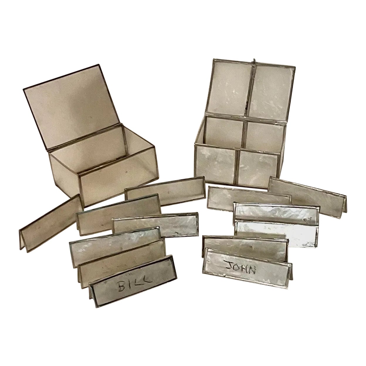 Vintage Horchow Collection Philippines Capiz Shell Table Place Markers ...