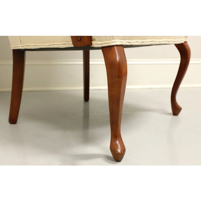 Mid 20th Century French Provincial Style Channel Back Accent Chair ...