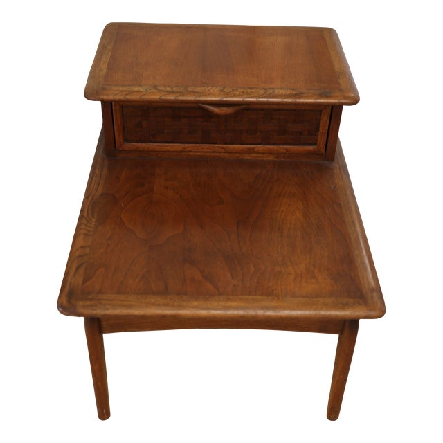 1960s Mid-Century Warren Church Danish Teak Two Tier End Table | Chairish