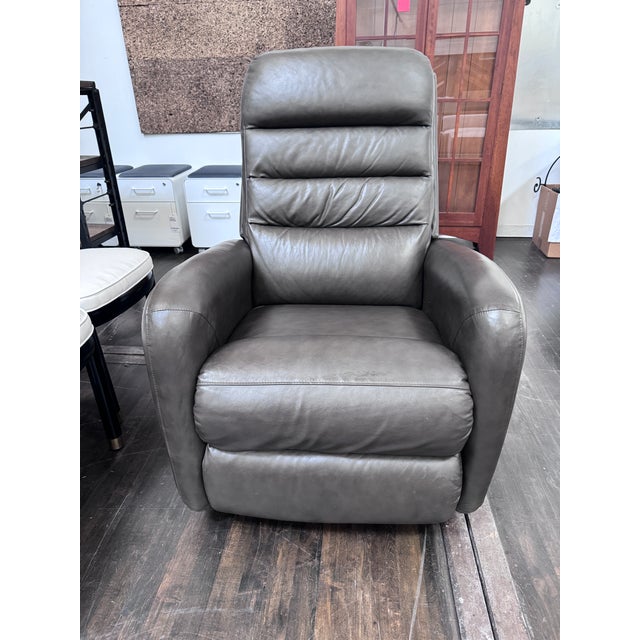 La Z Boy Leather Power Electronic Recliner | Chairish