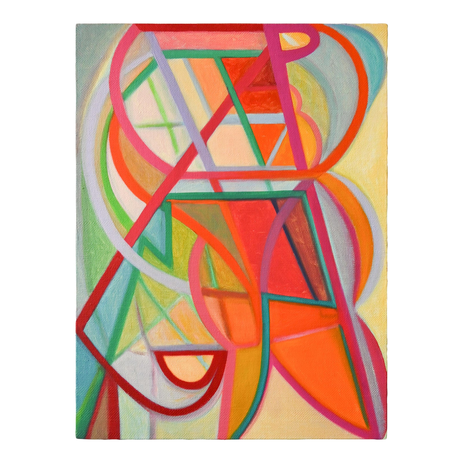 "Infinite Regress" Oil on Linen Fine Art Botanical Abstract Painting by ...