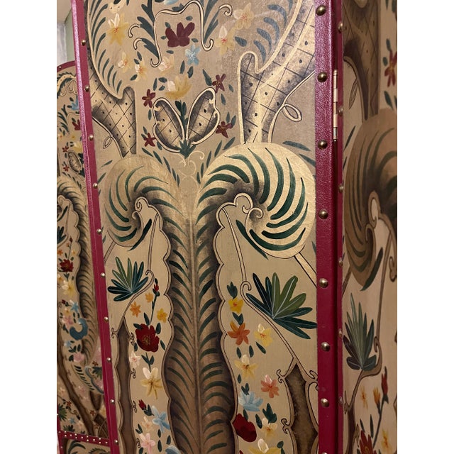 Early 20th Century Rococo Baroque Gold Painted Screen Room Divider ...