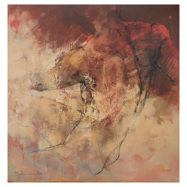 Michal Bajsarowicz, Nude, 2024, Acrylic on Canvas | Chairish