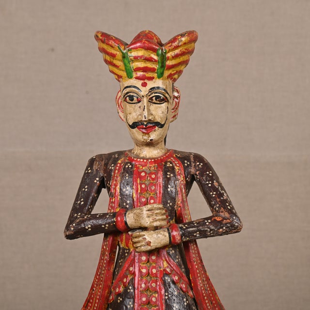 Vintage Traditional Handcrafted Rajasthani Cultural Man Figurine Indian ...