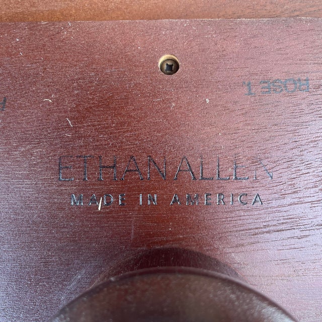 Ethan Allen 18th Century Mahogany Collection Chippendale Ball & Claw ...