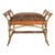 Vintage Bamboo Vanity Seat or Stool | Chairish