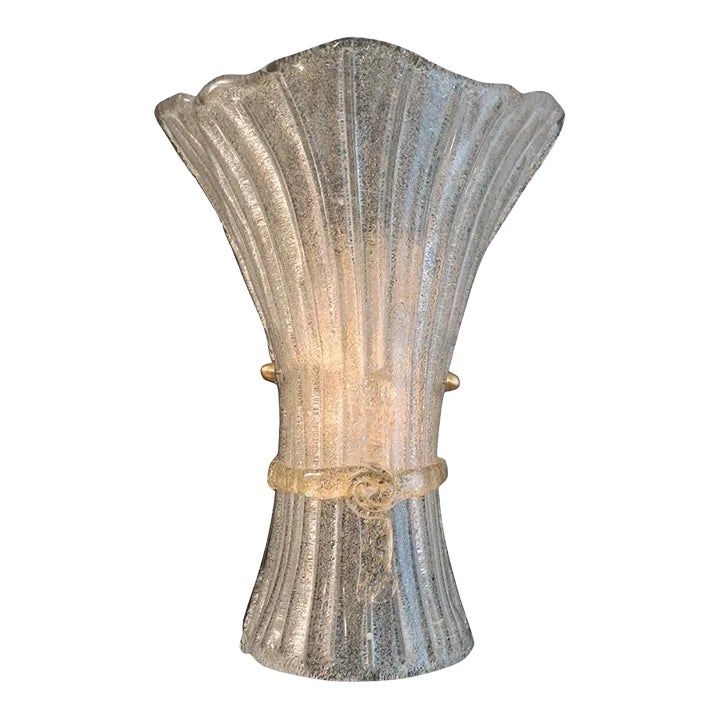 20th Century Graniglia Bow Sconce | Chairish