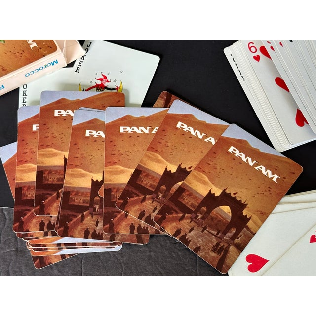 Vintage Pan Am Playing Cards | Chairish